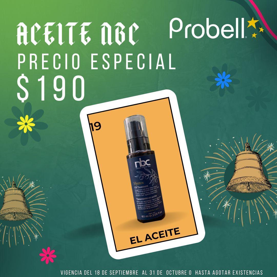 TRATAMIENTO NBC HYETOS ACEITE ANTIFRIZZ 60ML – Probell