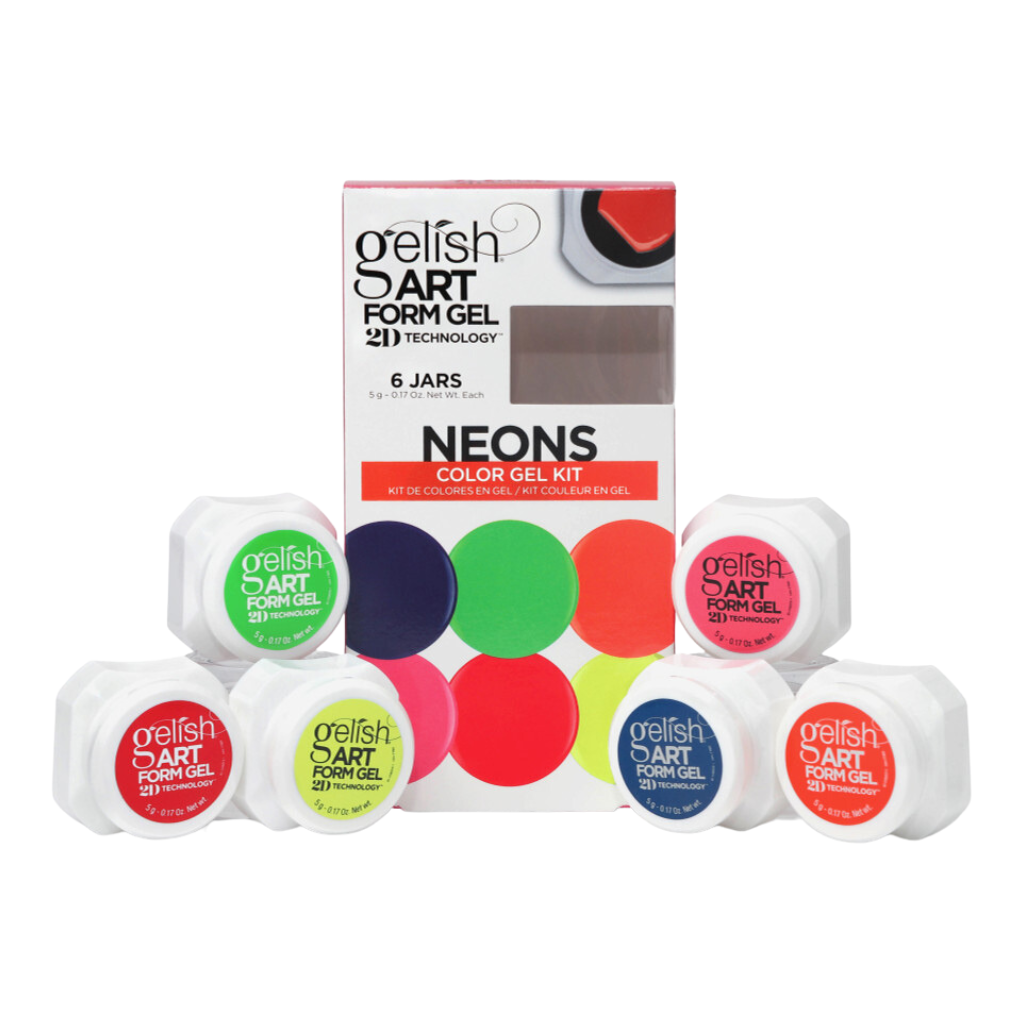 KIT GEL ART FORM NEON COLOR GEL KI 1121796 – Probell