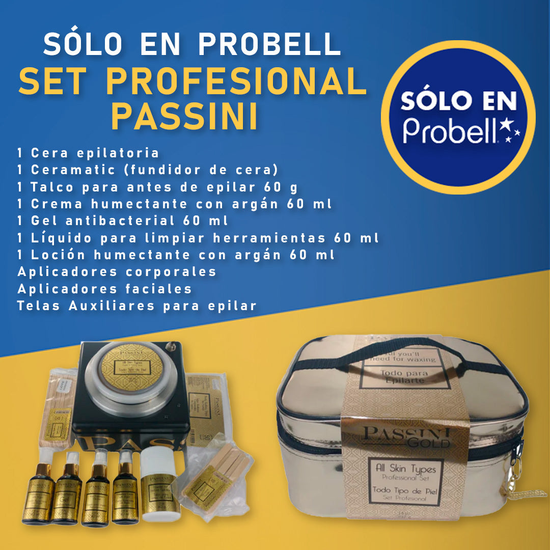 SET PROFESIONAL PASSINI GOLD 397GR – Probell