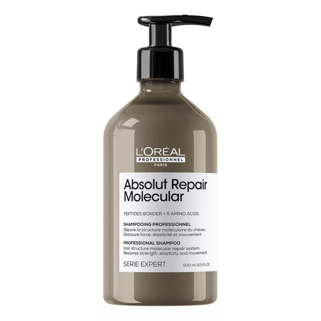 SHAMPOO LOREAL ABSOLUT REPAIR MOLECULAR 500ML – Probell