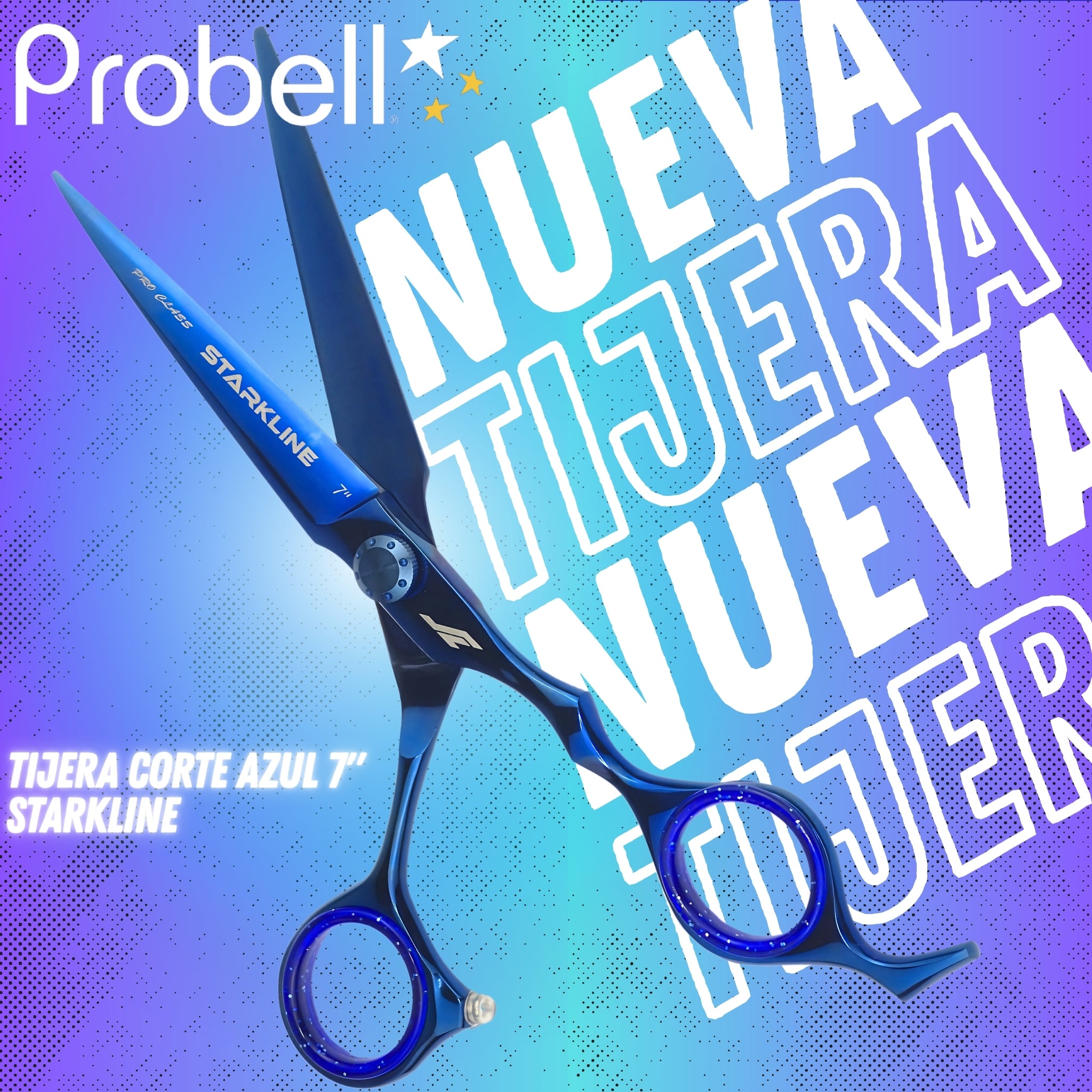 TIJERA CORTE AZUL 7 PULG STARKLINE – Probell