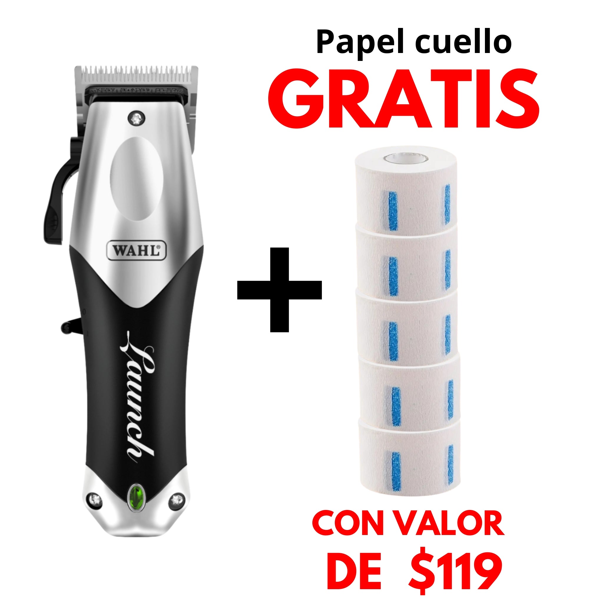 WAHL LAUNCH CLIPPER 2240L-100 PAPEL BCO – Probell