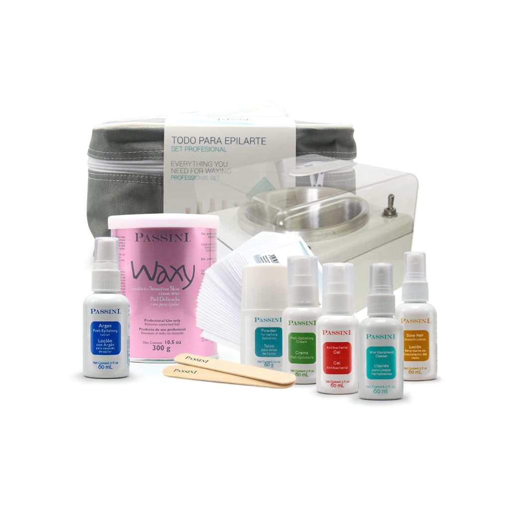 SET PROFESIONAL WAXY EPILATORIA PASSINI 300G – Probell