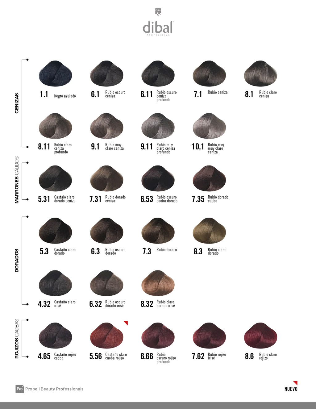 TINTE DIBAL HAIR COLOR 100G